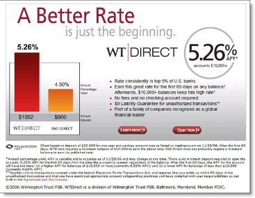 Yet Another Direct Bank: WT Direct from Wilmington Trust - Finovate